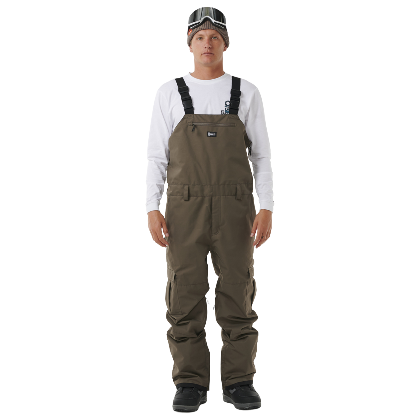 Rip Curl Anti Series Taipan 10K/10K Bib - Men's Waterproof Snow Bib ...